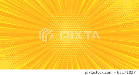 Pop art yellow comics book cartoon magazine cover - Stock Illustration ...