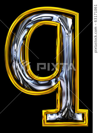 3D rendering. Lowercase Letter a. - Stock Illustration [63171861] - PIXTA