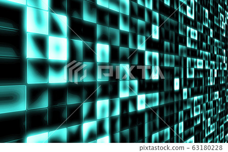 Marine blue futuristic square gradation - Stock Illustration [63180228 ...
