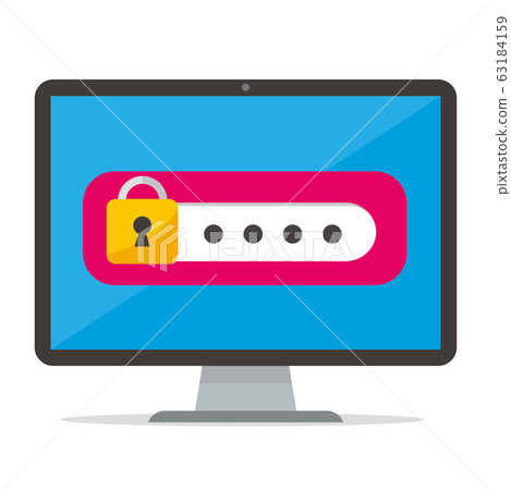 vector, vectors, password - Stock Illustration [63184159] - PIXTA