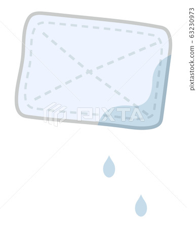 Wet rag - Stock Illustration [63230973] - PIXTA