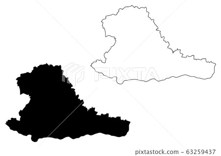 Taurage County (Republic of Lithuania, Counties of - Stock Illustration ...