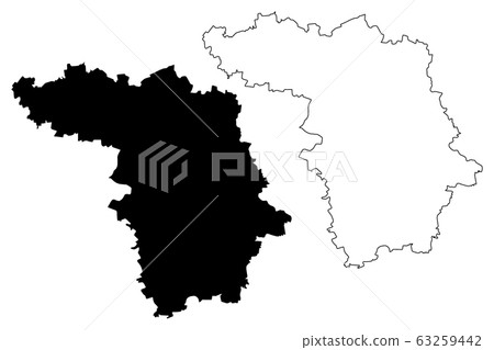 Kaunas County (Republic of Lithuania, Counties of - Stock Illustration ...