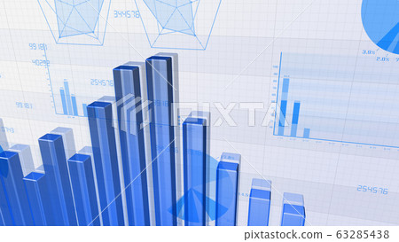 Business economy data graph chart document... - Stock Illustration ...