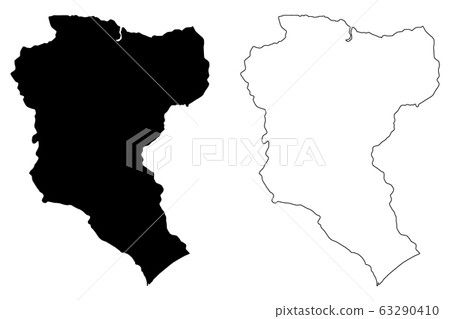 Manatuto Municipality (Municipalities of East - Stock Illustration ...