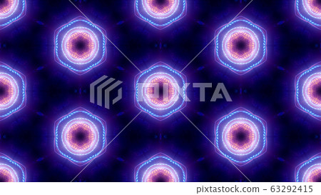 seamless abstract futuristic pattern... - Stock Illustration [63292415 ...