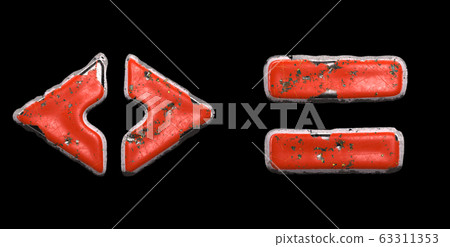 Set of symbols left, right angle bracket and... - Stock Illustration ...