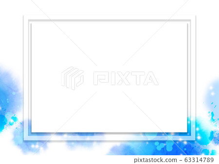 Photo frame watercolor texture background... - Stock Illustration ...