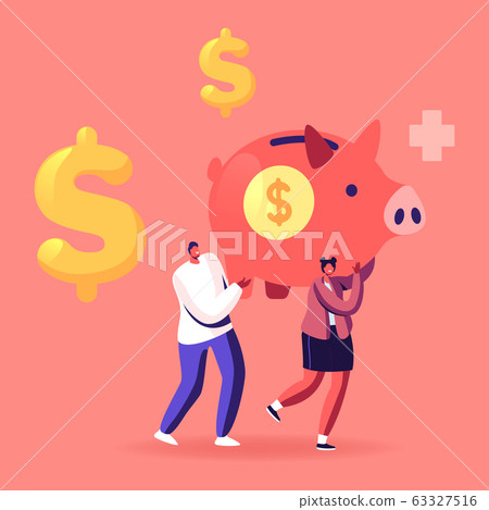 People Saving Money Cartoons