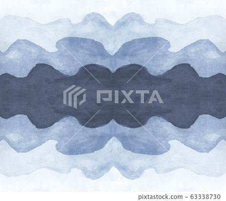 Watercolor seamless pattern. Hand drawing... - Stock Illustration ...