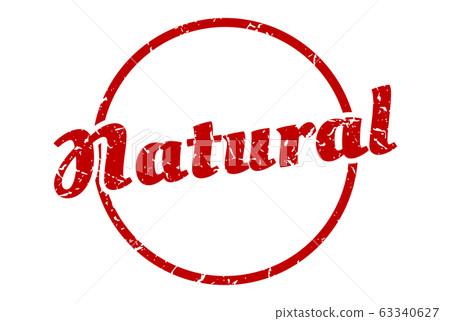 natural sign. natural round vintage grunge stamp. - Stock Illustration ...
