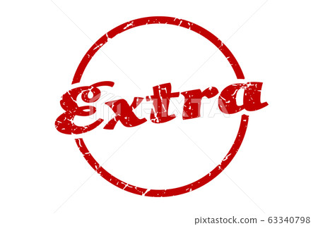 extra sign. extra round vintage grunge stamp. - Stock Illustration ...