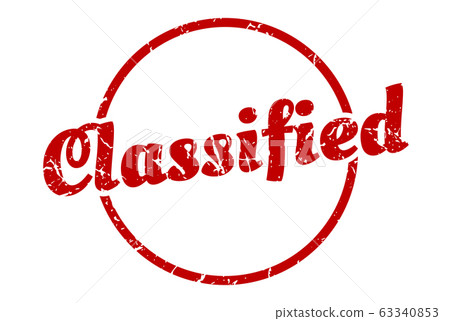 classified sign. classified round vintage grunge-插圖素材 [63340853] - PIXTA圖庫