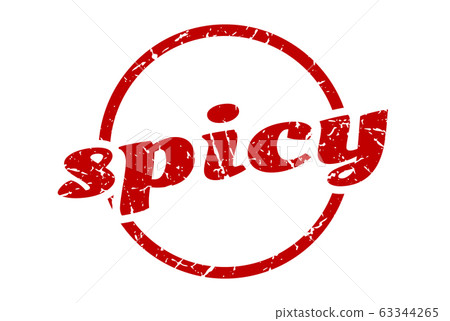 spicy sign. spicy round vintage grunge stamp. - Stock Illustration ...