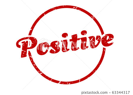 positive sign. positive round vintage grunge-插圖素材 [63344317] - PIXTA圖庫