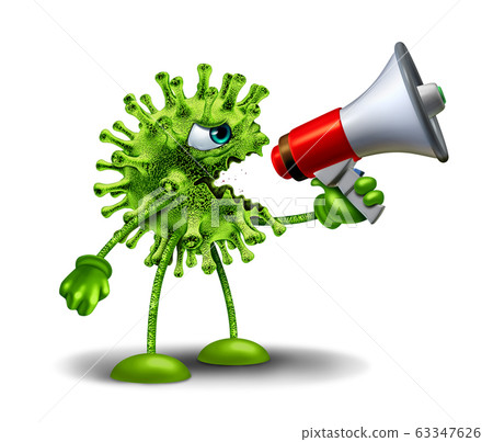 Virus Danger Announcement - Stock Illustration [63347626] - PIXTA