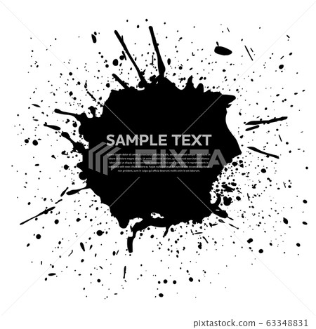 Popping ink material - Stock Illustration [63348831] - PIXTA