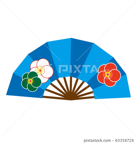 Plum fan - Stock Illustration [63358728] - PIXTA