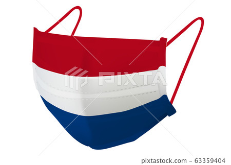 Netherlands mask flag icon - Stock Illustration [63359404] - PIXTA