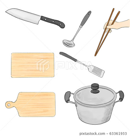 Curry cooking utensils - Stock Illustration [63361933] - PIXTA