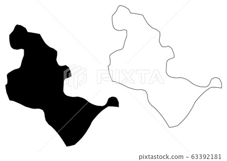 Brvenica Municipality (Republic of North - Stock Illustration [63392181 ...