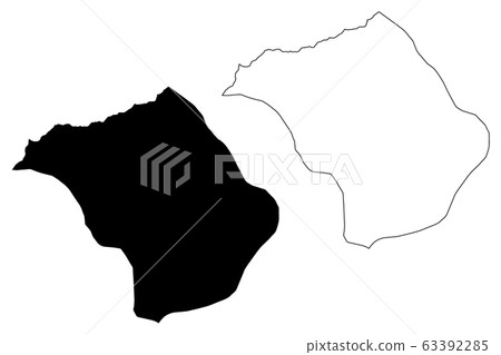 Tearce Municipality (Republic of North Macedonia, - Stock Illustration ...