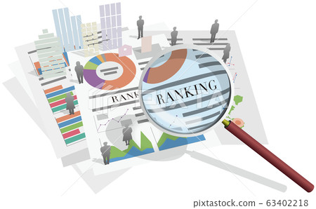 RANKING vector illustration design 3D graph... - Stock Illustration ...