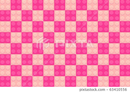 lego seamless pattern on pink background .-插圖素材 [63410556] - PIXTA圖庫