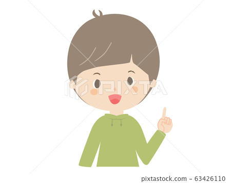 Boy explaining - Stock Illustration [63426110] - PIXTA