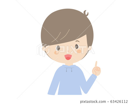 Boy explaining - Stock Illustration [63426112] - PIXTA