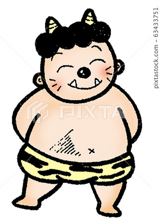 Smiling demon - Stock Illustration [63433751] - PIXTA