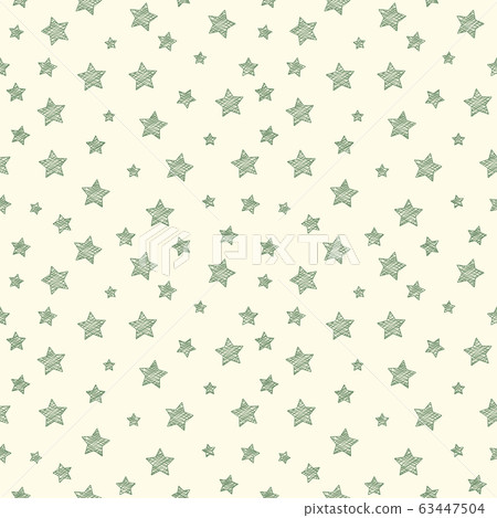 Background with hand drawn stars. Vector. - Stock Illustration ...