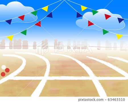 Athletic meet Playground - Stock Illustration [63463310] - PIXTA