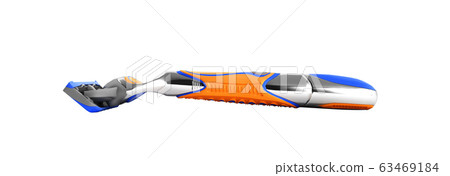 Mens razor 3d render on white background no shadow - Stock Illustration ...