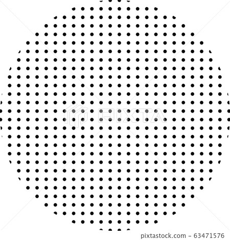 Dots array in form of circle - Stock Illustration [63471576] - PIXTA