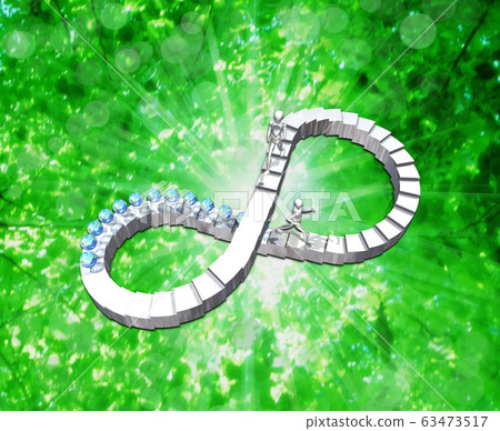 Infinite loop and global environment - Stock Illustration [63473517 ...
