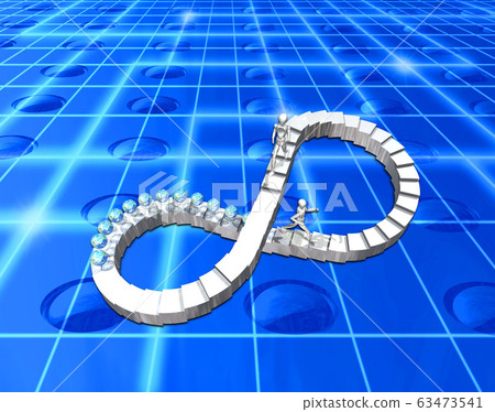 Infinite loop and global environment - Stock Illustration [63473541 ...
