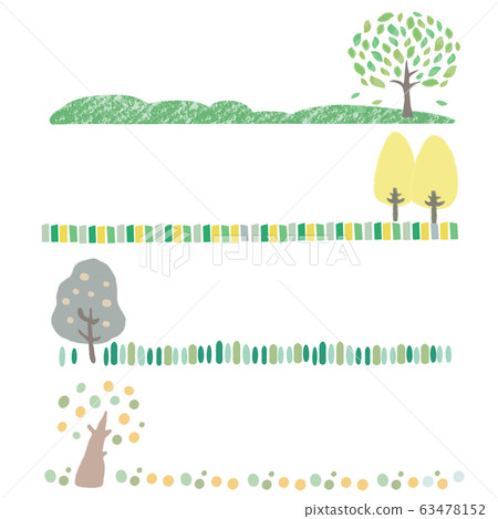 Cute tree heading - Stock Illustration [63478152] - PIXTA
