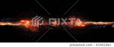 Rope that burns and shreds - Stock Illustration [63481862] - PIXTA