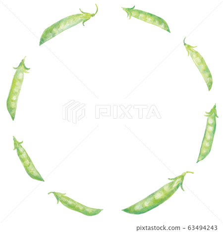 Peas pattern - Stock Illustration [63494243] - PIXTA
