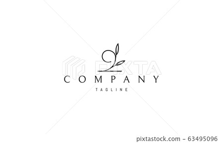 Vector logo on which an abstract image of an... - Stock Illustration ...