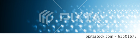 Bright blue abstract shiny banner design - Stock Illustration [63501675 ...