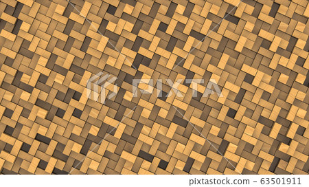 3D surface render with abstract geometric pattern. - Stock Illustration ...