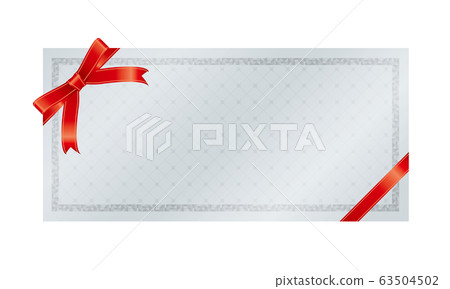Silver gift card frame vector illustration - Stock Illustration ...