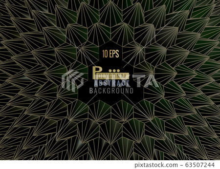 Low poly abstract spike BG with black color tone - Stock Illustration ...