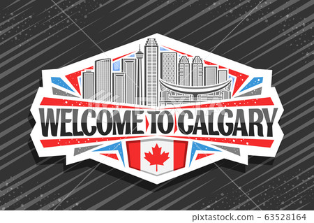 Vector logo for Calgary-插圖素材 [63528164] - PIXTA圖庫