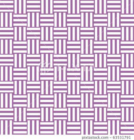 Mitsukushi and Ajiro pattern purple - Stock Illustration [63531791] - PIXTA