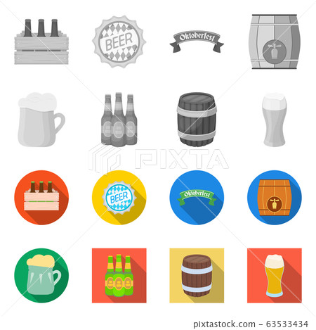 Vector design of minimal and pint sign.... - Stock Illustration ...