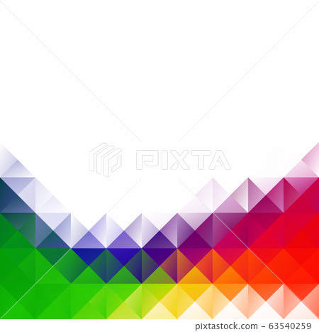Colorful Grid Mosaic Background, Creative Design - Stock Illustration ...