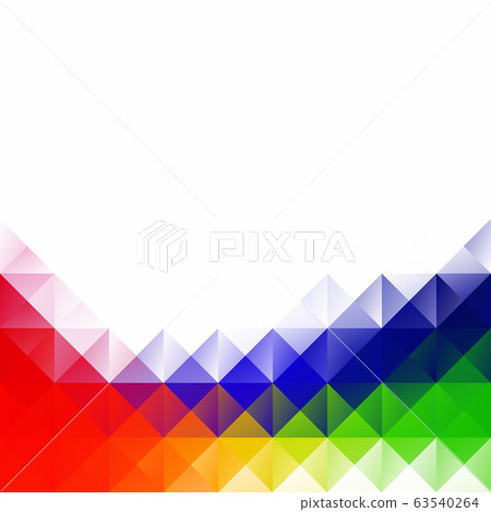 Colorful Grid Mosaic Background, Creative Design - Stock Illustration ...